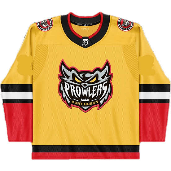 ADULT-XL Yellow Jersey | Prowlers Merch